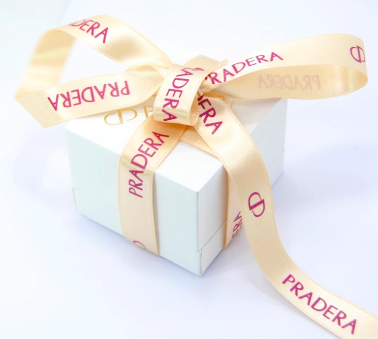 Leopard Print Diamond and Colored Diamond in 18 Karat White Gold Ring ...