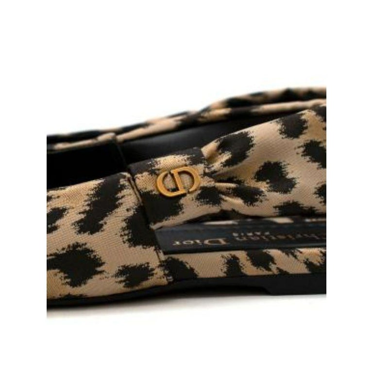 Leopard Print Mizza Slingback Flats For Sale at 1stDibs