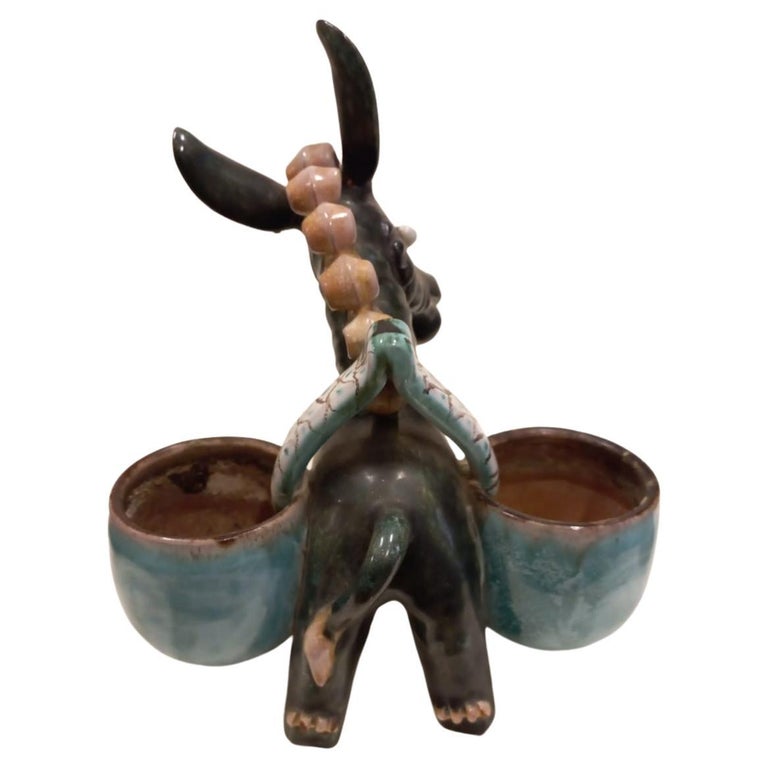 Leopold Anzengruber Donkey Ceramic Figure Austria Around 1950 For Sale ...