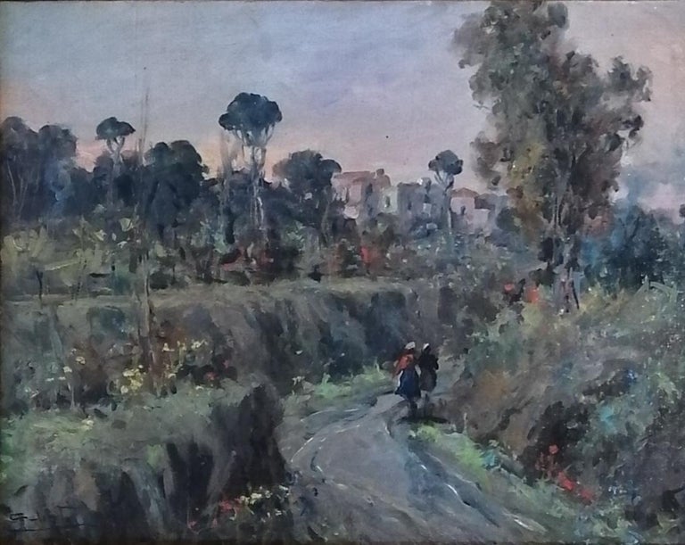 Leopoldo Galeota - Southern landscape For Sale at 1stDibs
