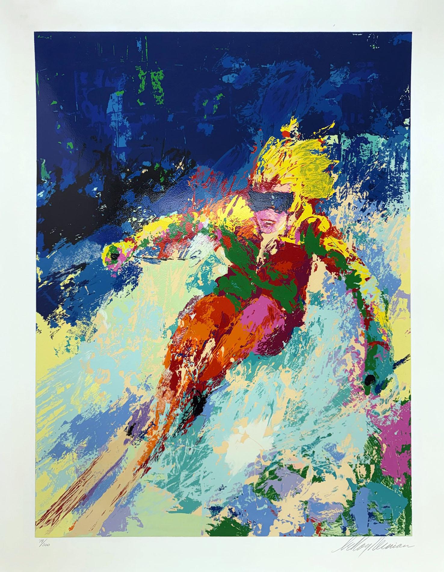 LeRoy Neiman - Olympic Basketbal For Sale at 1stDibs