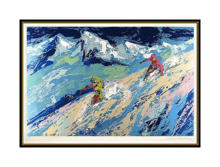 LeRoy Neiman - LEROY NEIMAN Hand Signed and Numbered Serigraph "Downers ...