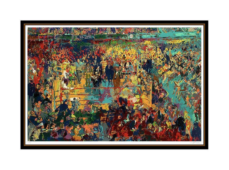 LeRoy Neiman - LeRoy Neiman Large Color Serigraph Champions Boxing ...