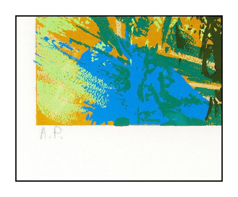LeRoy Neiman - LeRoy Neiman Large Serigraph Serengeti Leopard Hand ...
