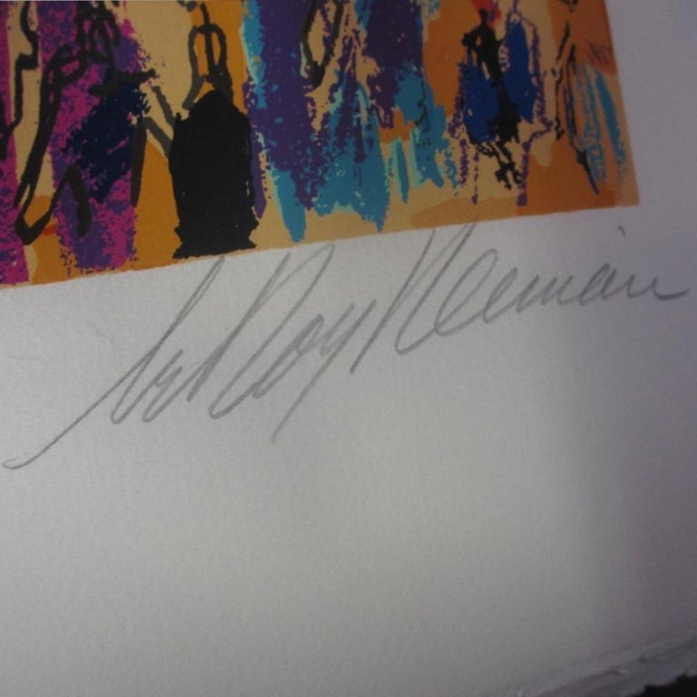 LeRoy Neiman - Leroy Neiman Paris Bourse Hand Signed and Numbered ...