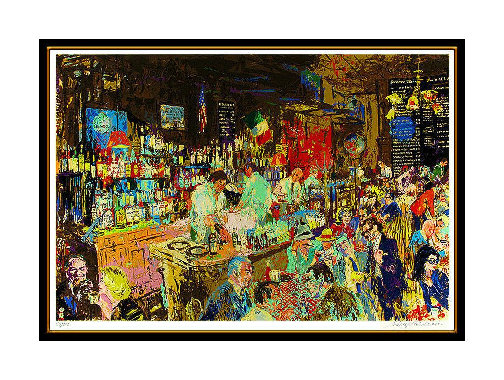 LeRoy Neiman - LeRoy Neiman PJ Clarkes Color Serigraph New York Bar ...