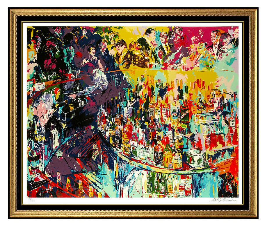 LeRoy Neiman - LeRoy NEIMAN Serigraph Original Large Grand Prix F1 ...