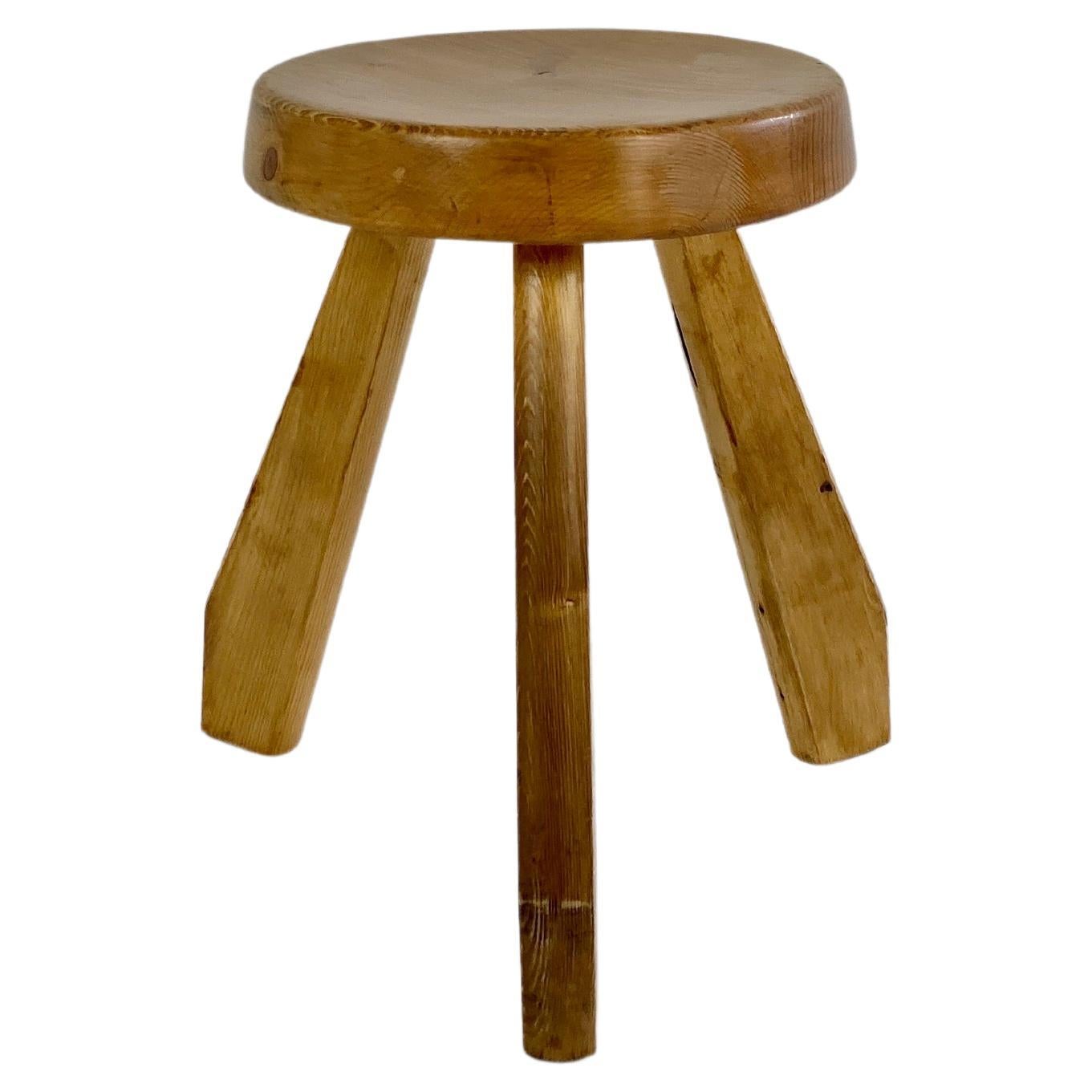 Les Arcs Sandoz Stool by Charlotte Perriand at 1stDibs