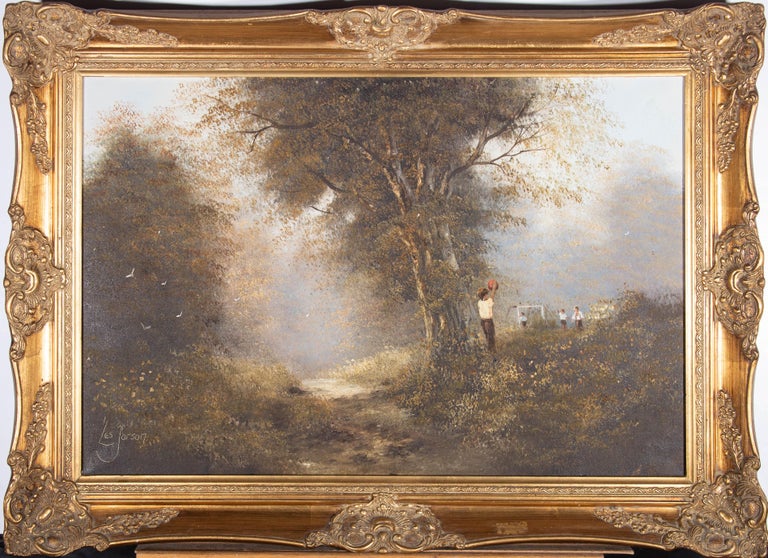 Les Parson - Les Parson (b.1945) - 20th Century Oil, Football In The ...