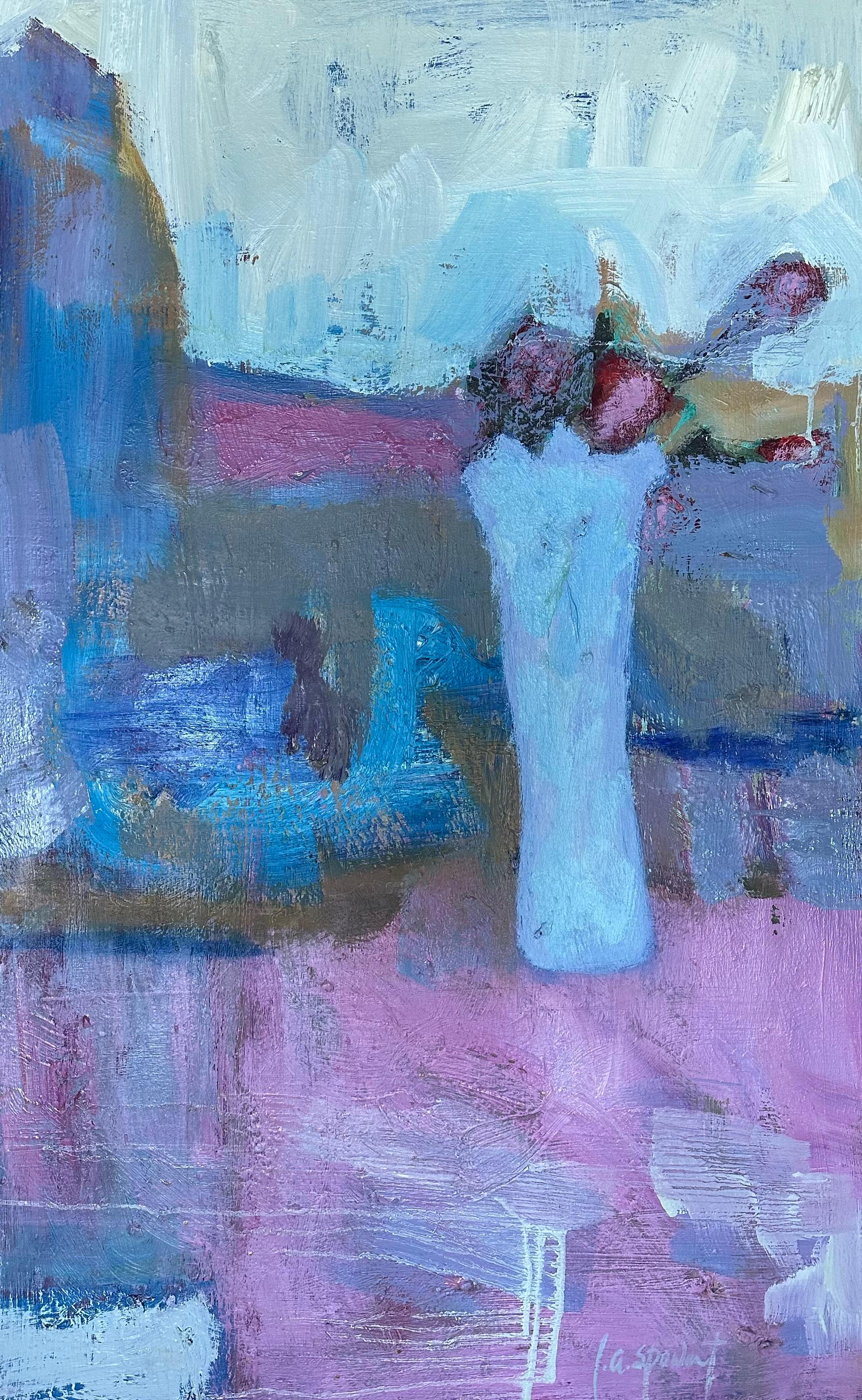 Mary E. Pollitt - 20th Century still life oil painting of Oriental ...