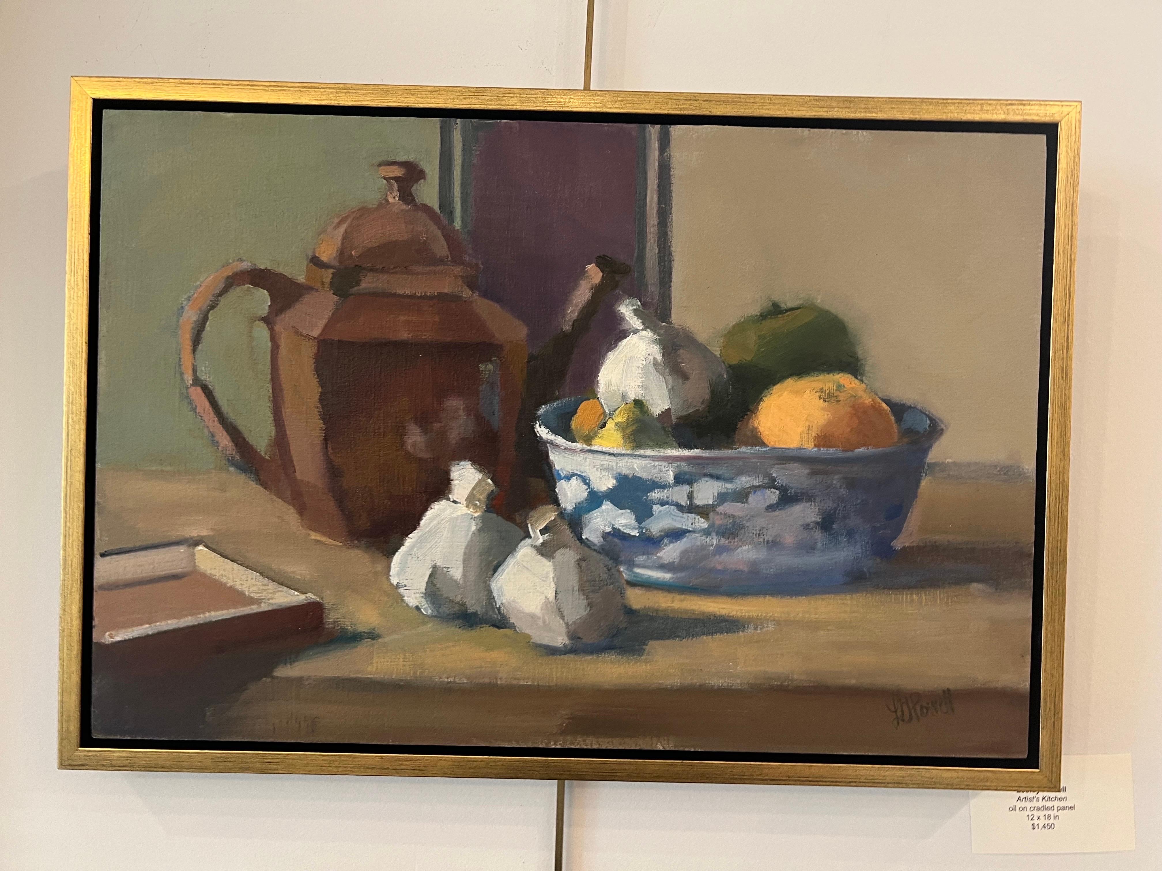 Lesley Powell - Cocina de artista de Lesley Powell, Óleo sobre tabla ...
