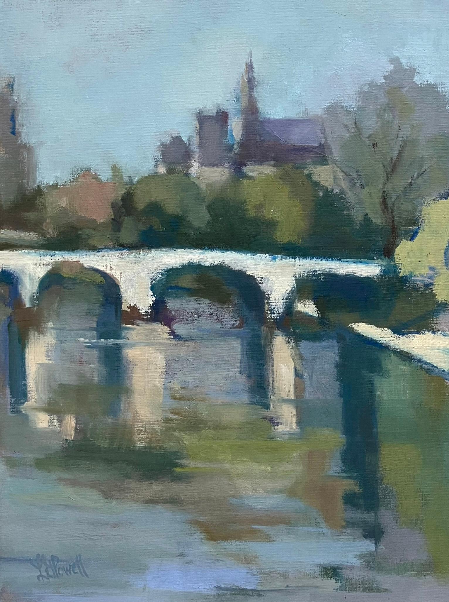 Lesley Powell - Pantheon, from Luxembourg Gardens by Lesley Powell, Oil ...