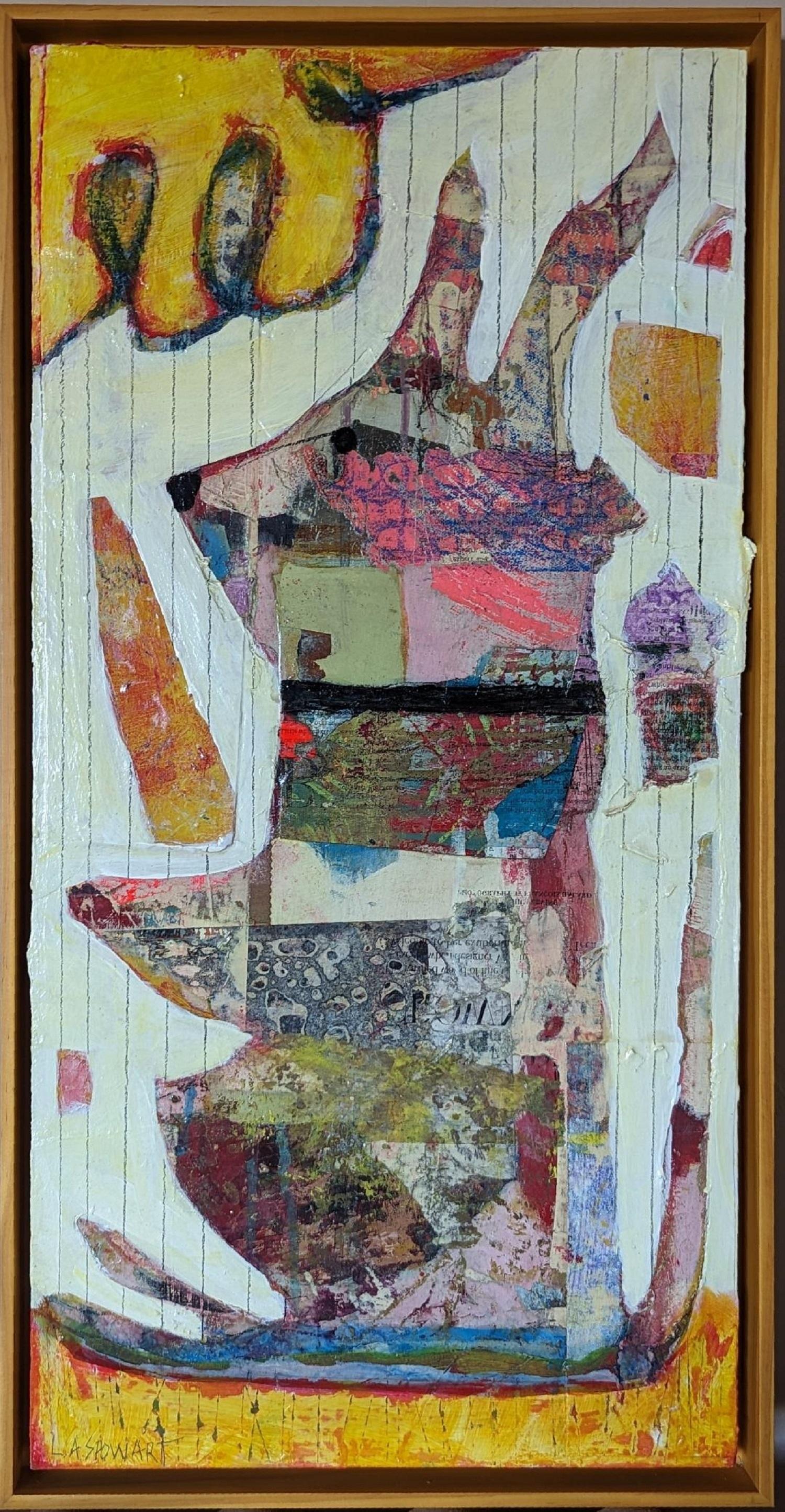 Dawne Raulet - Blanc Beauty, Dawne Raulet Contemporary Mixed Media on ...