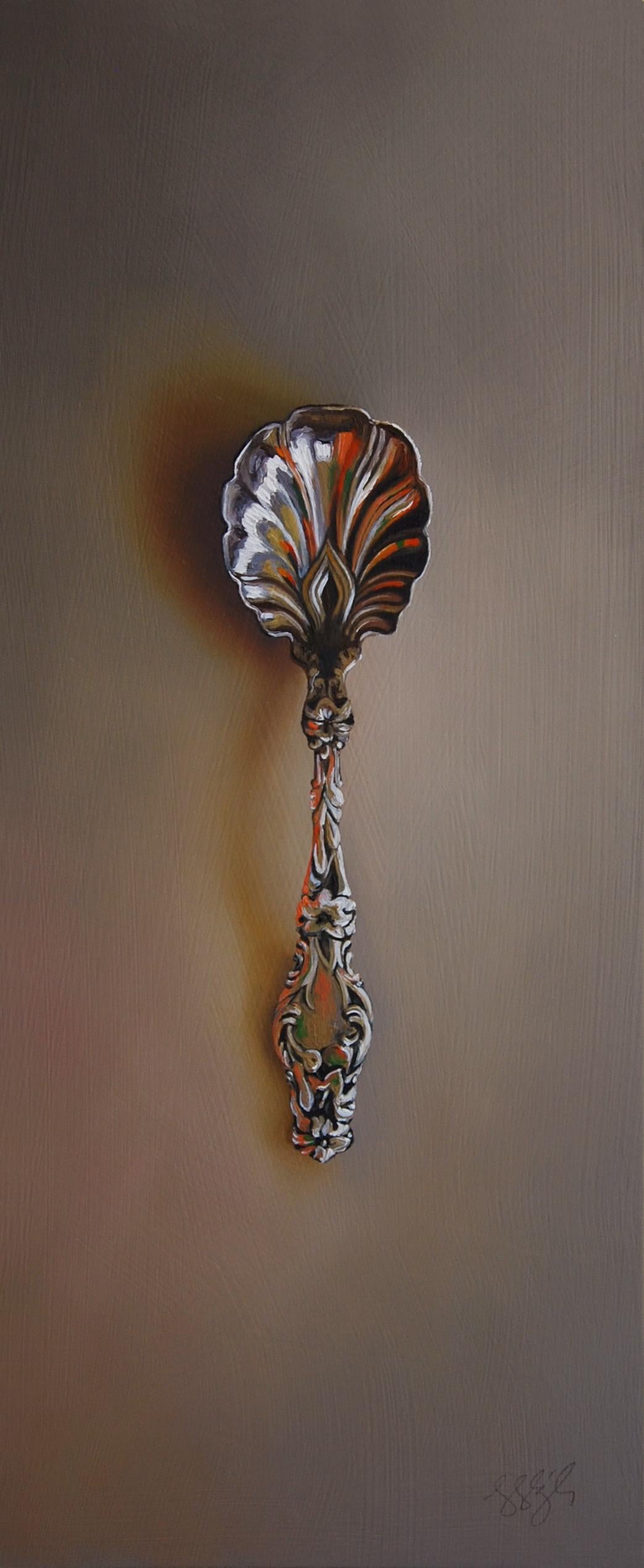 Leslie Lewis Sigler - Silver Spoon #160, The Introvert For Sale at 1stDibs