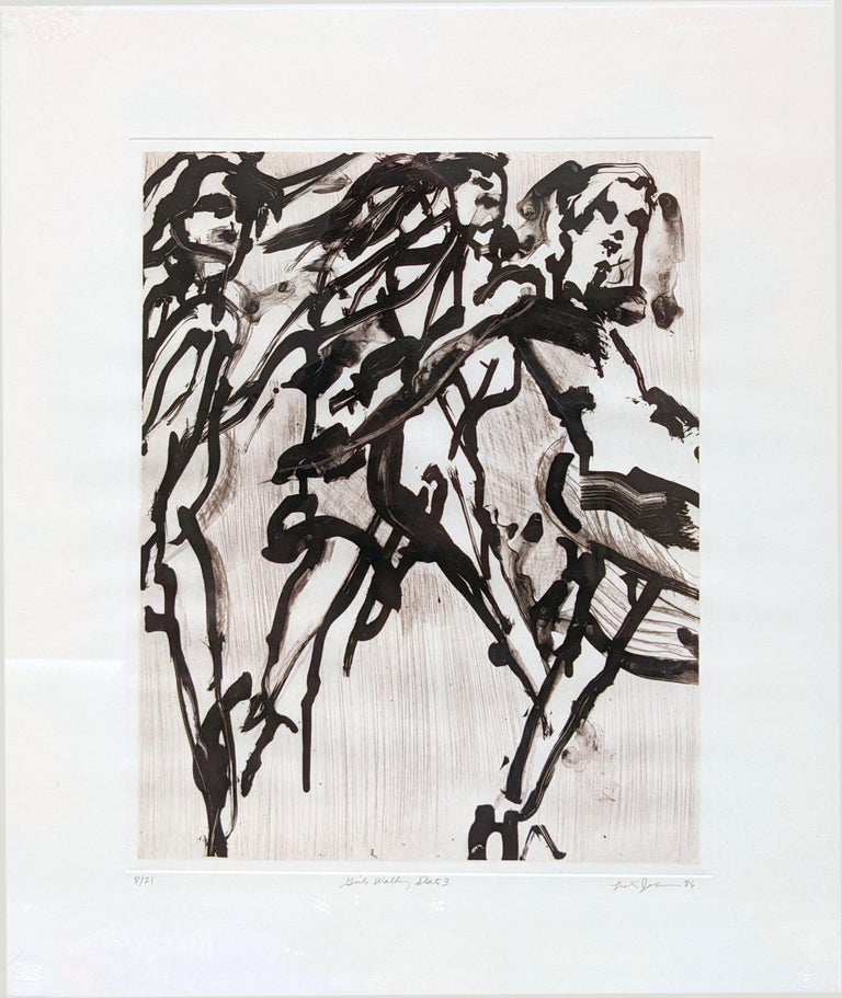 Lester Johnson - Girls Walking State 3 For Sale at 1stDibs