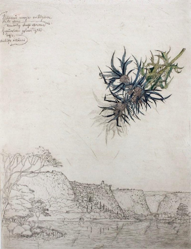 Leszek Rózga - Poertelij, maître de l'art polonais, graphisme En vente ...