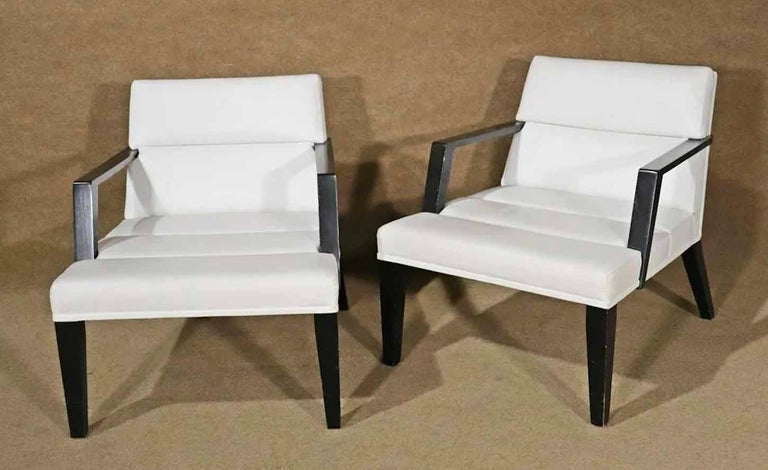 Letaher Lounge Chairs by Bright Co For Sale at 1stDibs