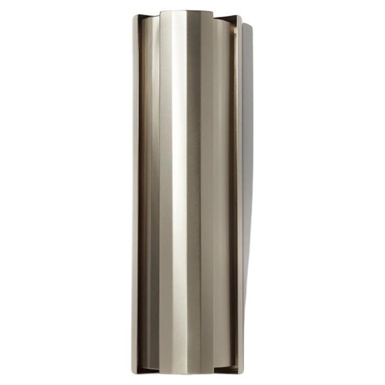 LETO 360 Brushed Nickel Wall Light with Mobile Fins For Sale at 1stDibs