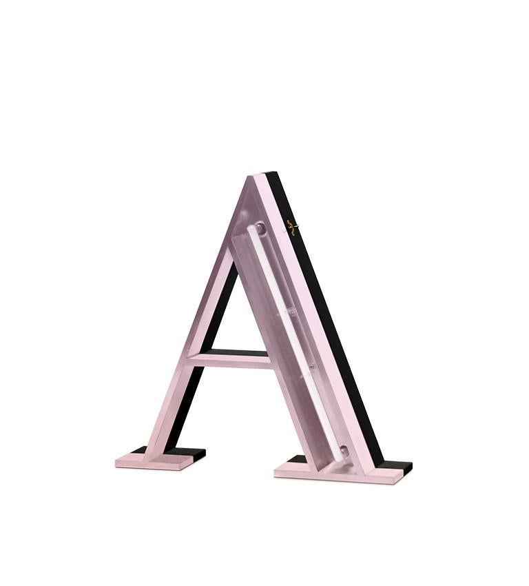 Letter a Graphic Lamps For Sale at 1stDibs