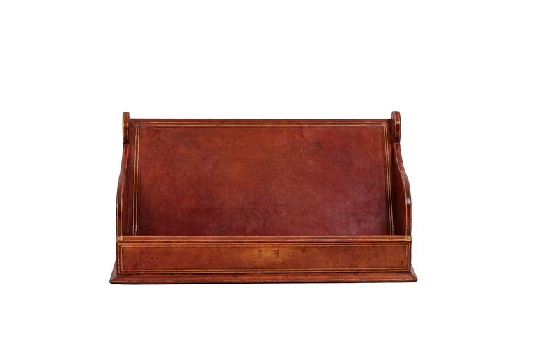 Letter Holder in Leather, 20th Century For Sale at 1stDibs | leather ...