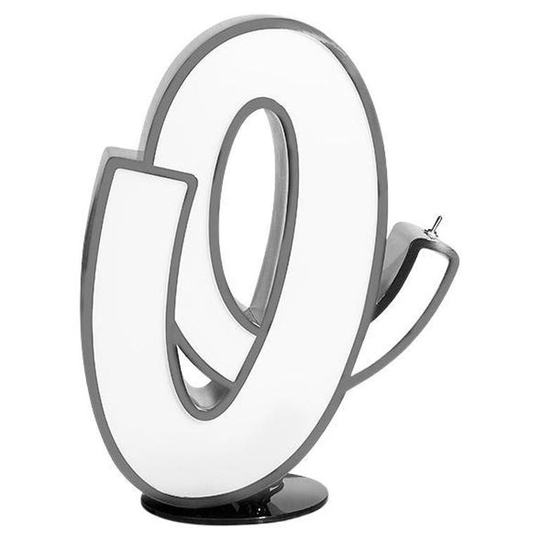Letter O Graphics Lamps For Sale at 1stDibs