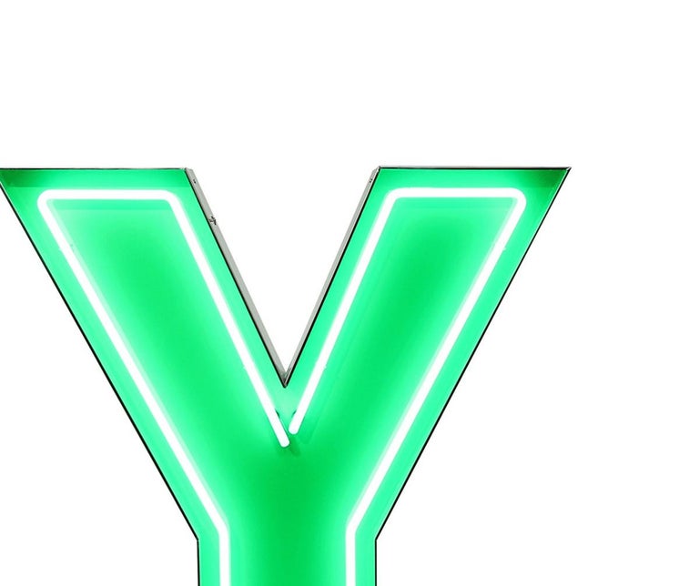 Letter Y Graphics Lamps For Sale at 1stDibs