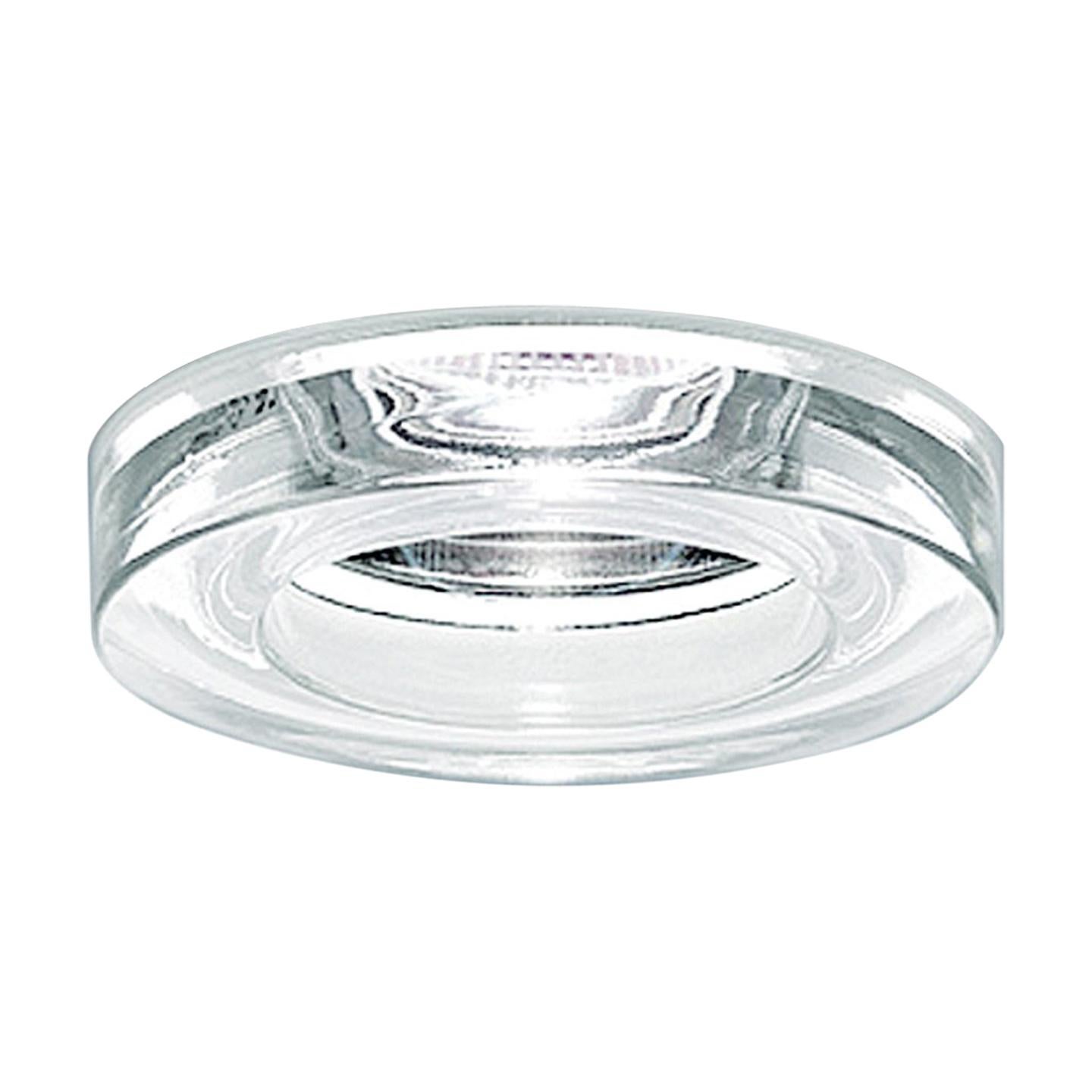 Leucos Iside 2 R Crystal Flush Mount by Roberto Pamio For Sale at 1stDibs