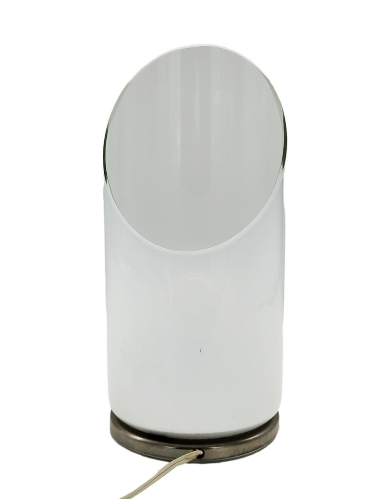 Leucos Murano Glass Table Lamp, Italy, 1970s For Sale at 1stDibs