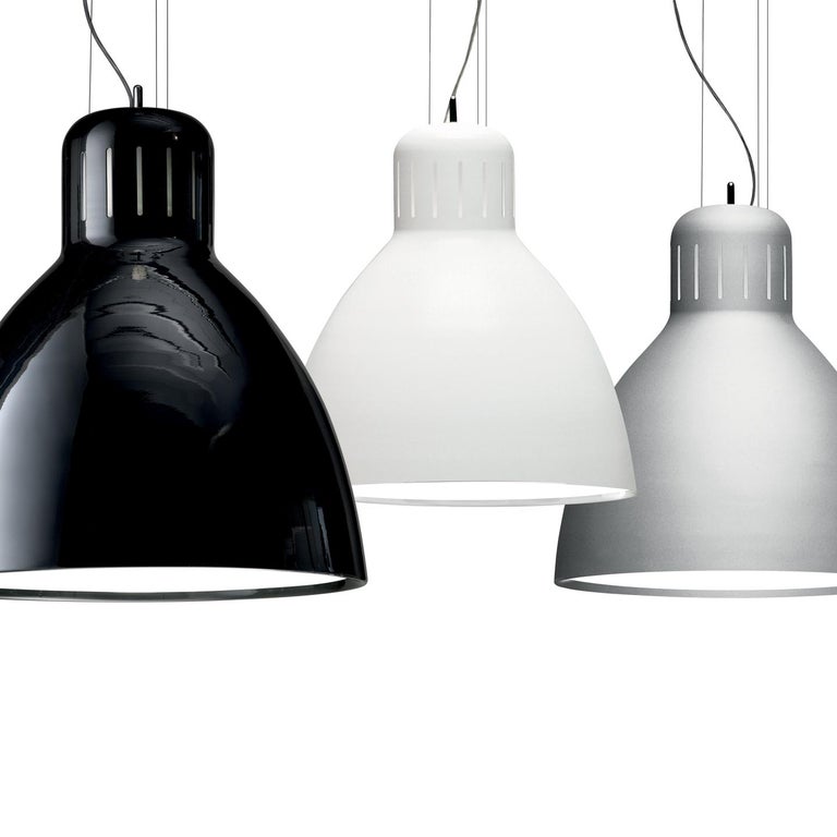 Leucos The Great JJ S Pendant Light in Glossy Black by Leucos Design ...