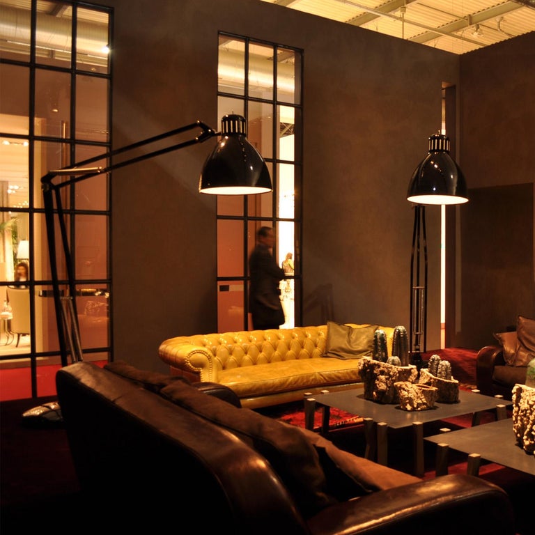 Leucos The Great JJ TR Floor Light in Glossy Black by Leucos Design Lab ...