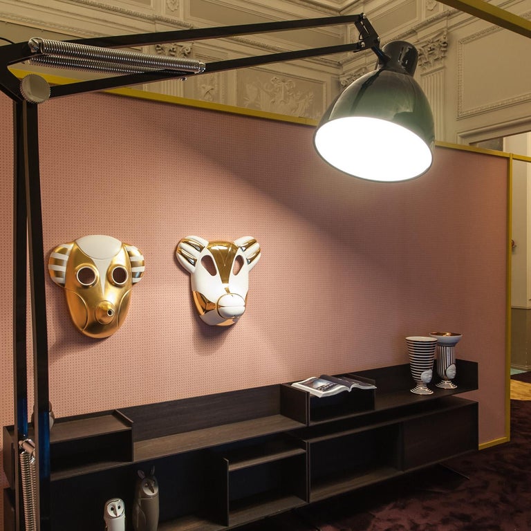 Leucos The Great JJ TR Floor Light in Glossy Black by Leucos Design Lab ...