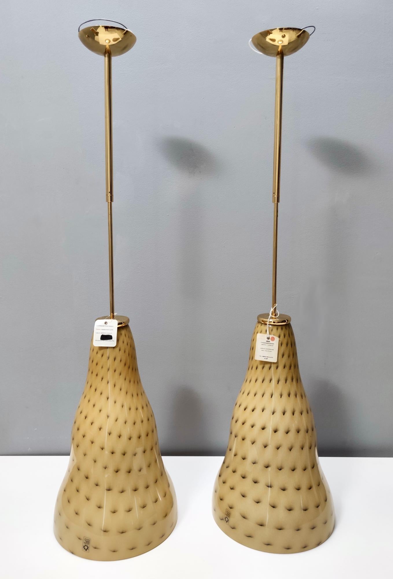 Vintage Leucos Vivia S Adjustable Pendant Light by Toso and Massari ...
