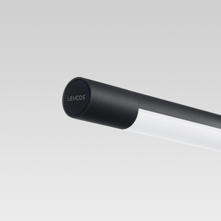 Leucos Volta S 160 LED Suspension Light in Black by From Industrial ...