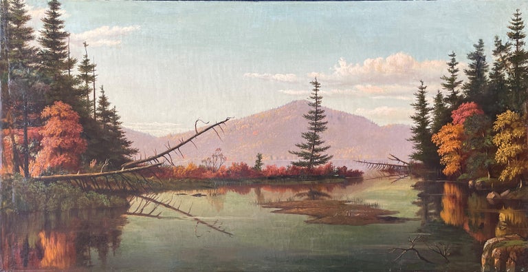 Levi Wells Prentice - Adirondacks Lake, Levi Wells Prentice, Hudson ...