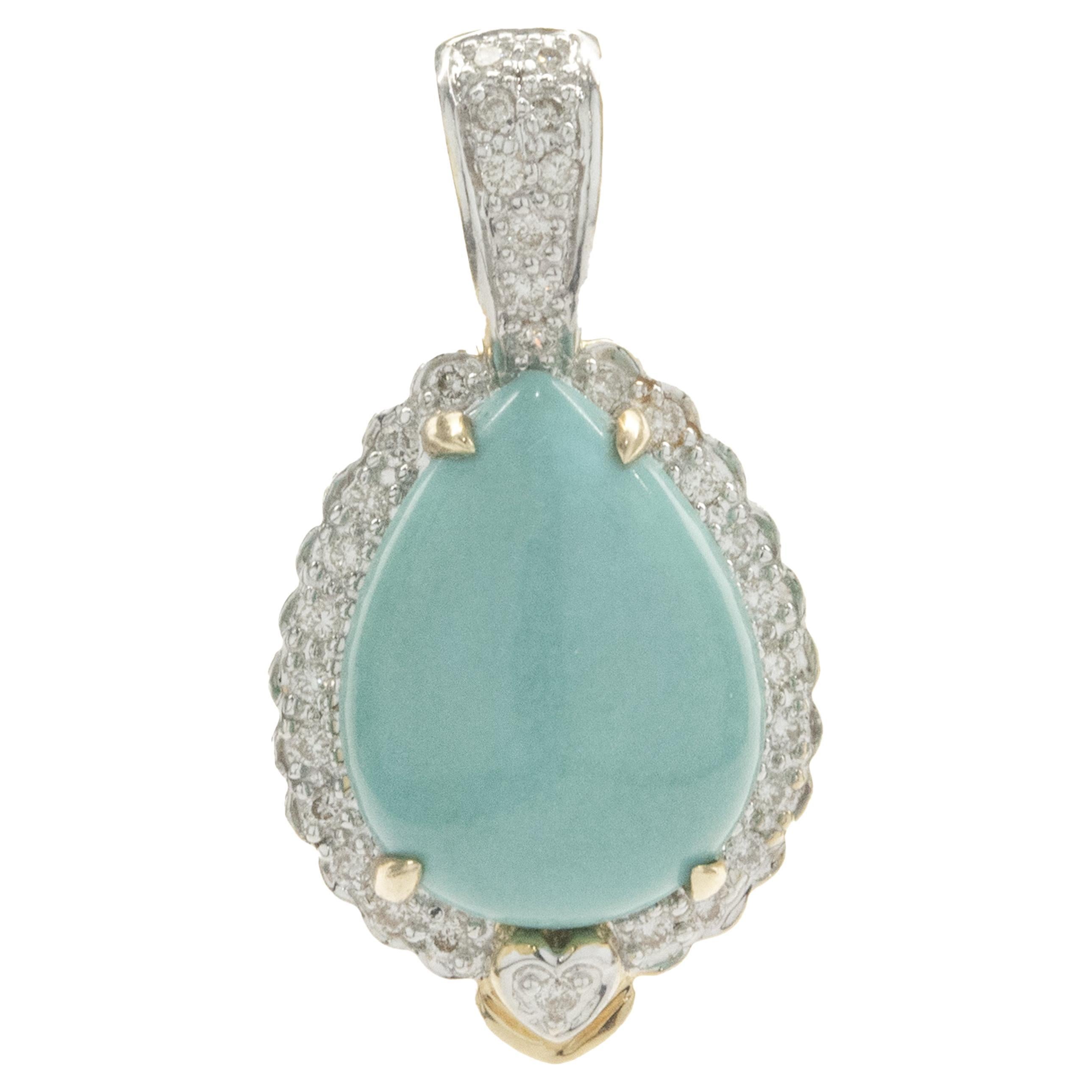 Antique Turquoise Pendant Necklaces - 598 For Sale at 1stDibs | gold ...