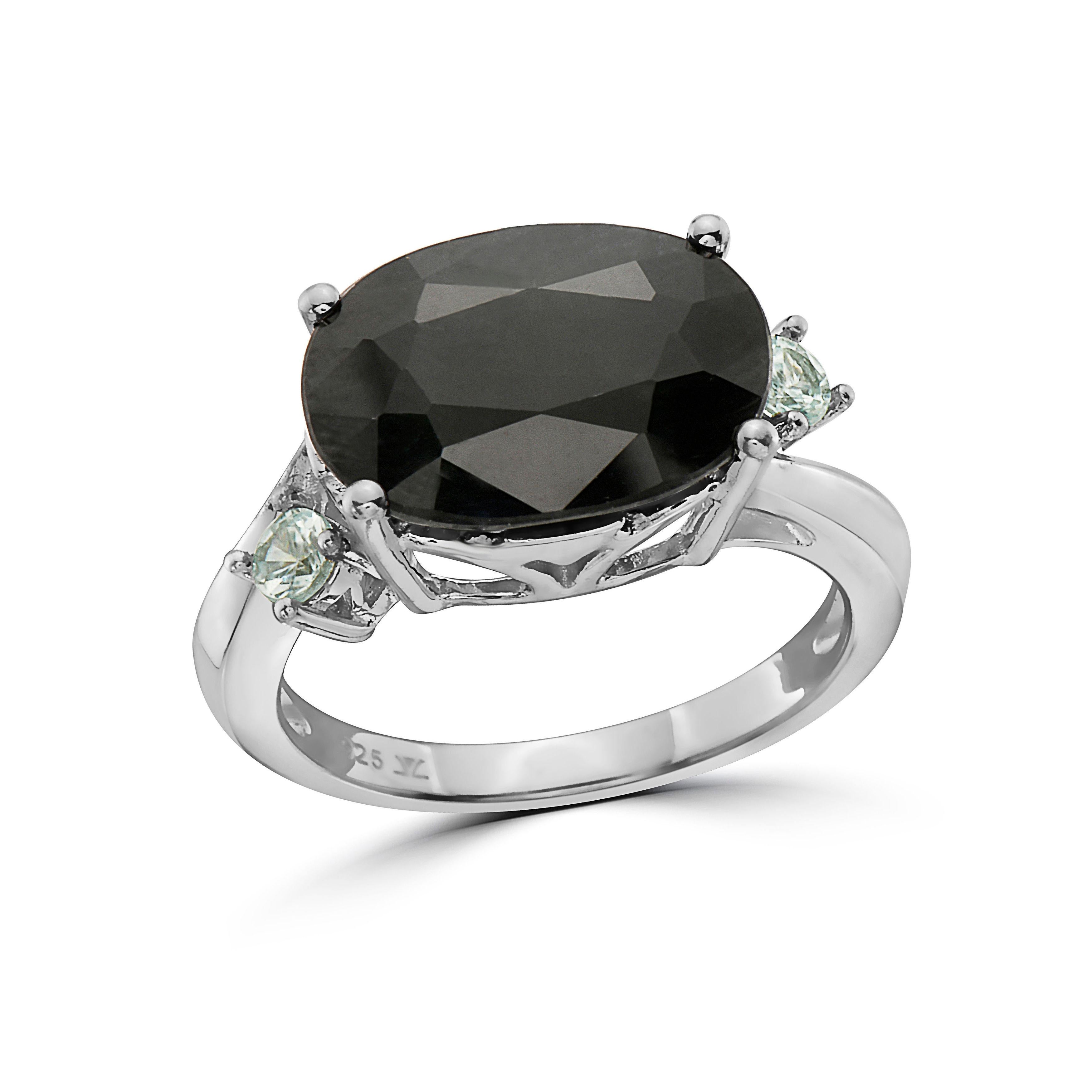 Le Vian 925 Sterling Silver Black Sapphire Blue Zircon Gemstone ... Le Vian 925 Sterling Silver Black Sapphire Blue Zircon Gemstone ...