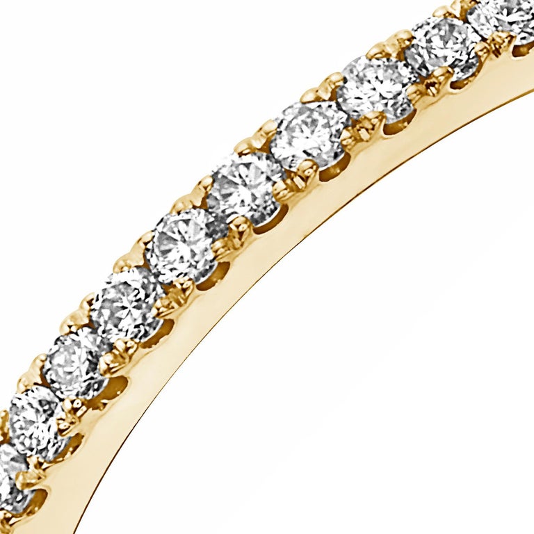 LeVian Creme Brulee Band Ring 1/4 Cts Nude Diamonds Set in 14k Yellow ...