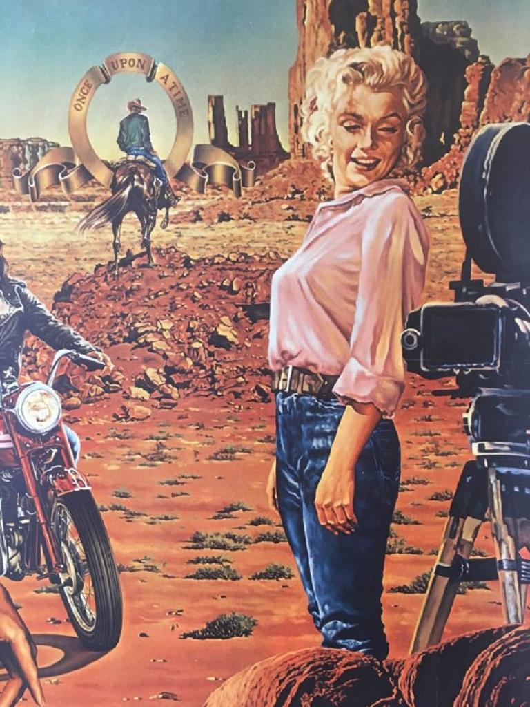 Levi's, an American Masterpiece Original Vintage Poster at 1stDibs