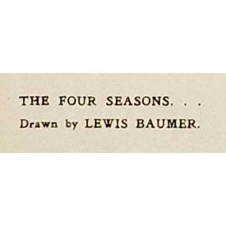 Lewis Baumer - Art nouveau style poster by Lewis Baumer For Sale at 1stDibs