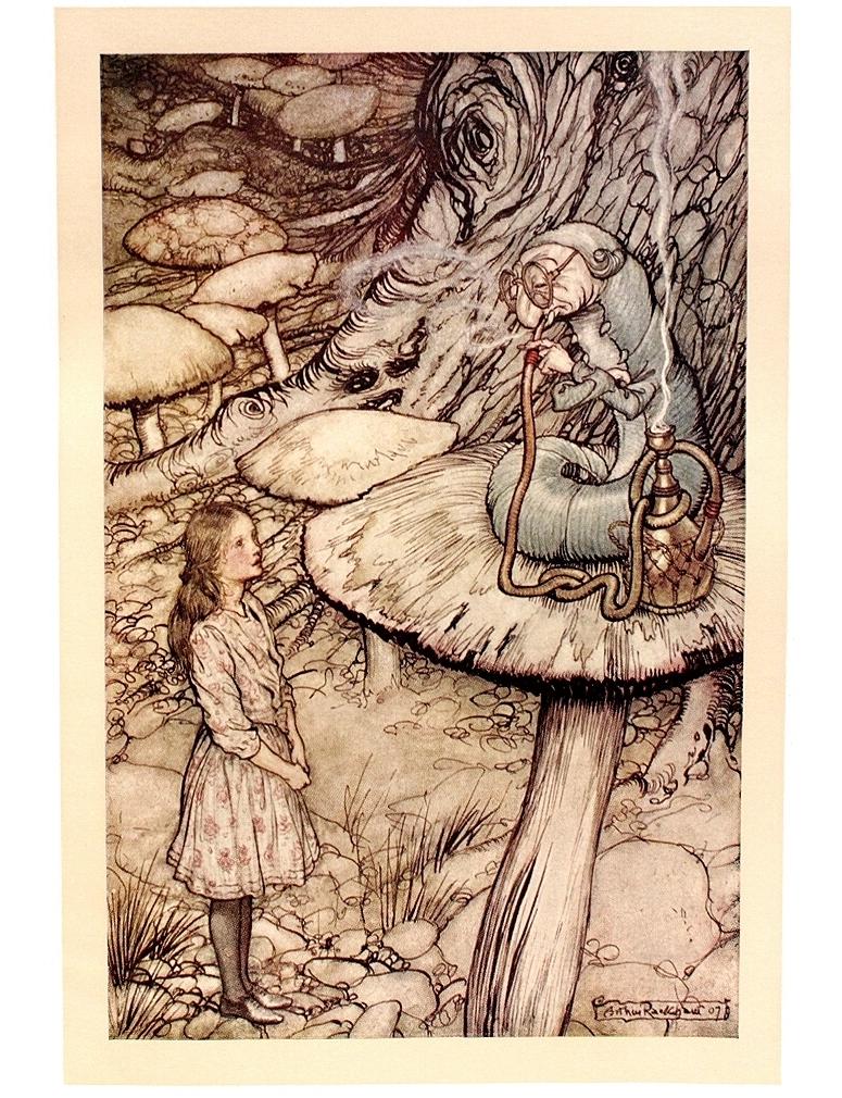 Lewis Carroll 'Dodgson', Alice in Wonderland, with an Original Rackham ...