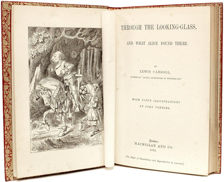 Lewis Carroll - through the Looking-Glass. 1872 First Edition ...