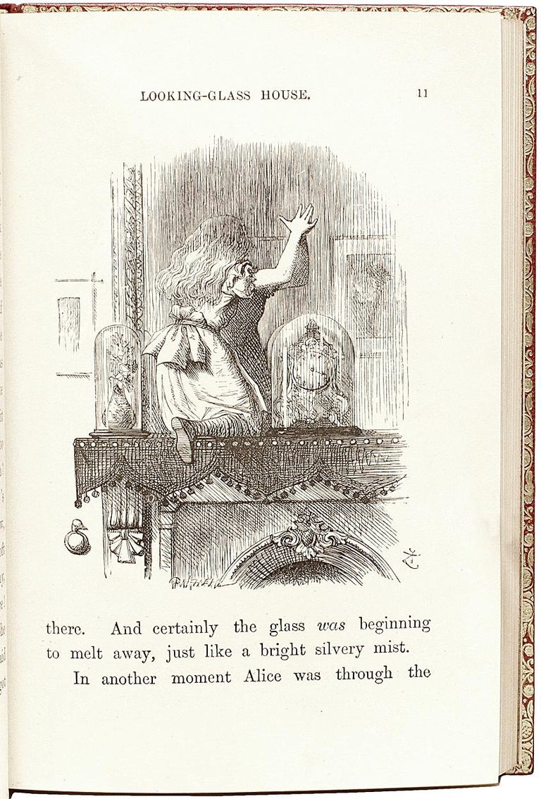 Lewis Carroll - through the Looking-Glass. 1872 First Edition ...