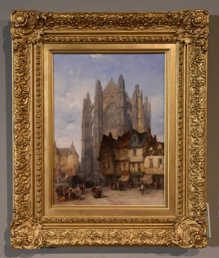 Lewis John Wood - Oil Painting by Lewis John Wood "Beauvais" For Sale ...