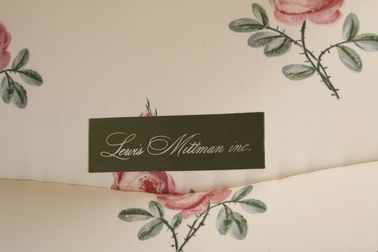 Lewis Mittman Napoleon III Armless Slipper Chairs, 1980 For Sale at 1stDibs