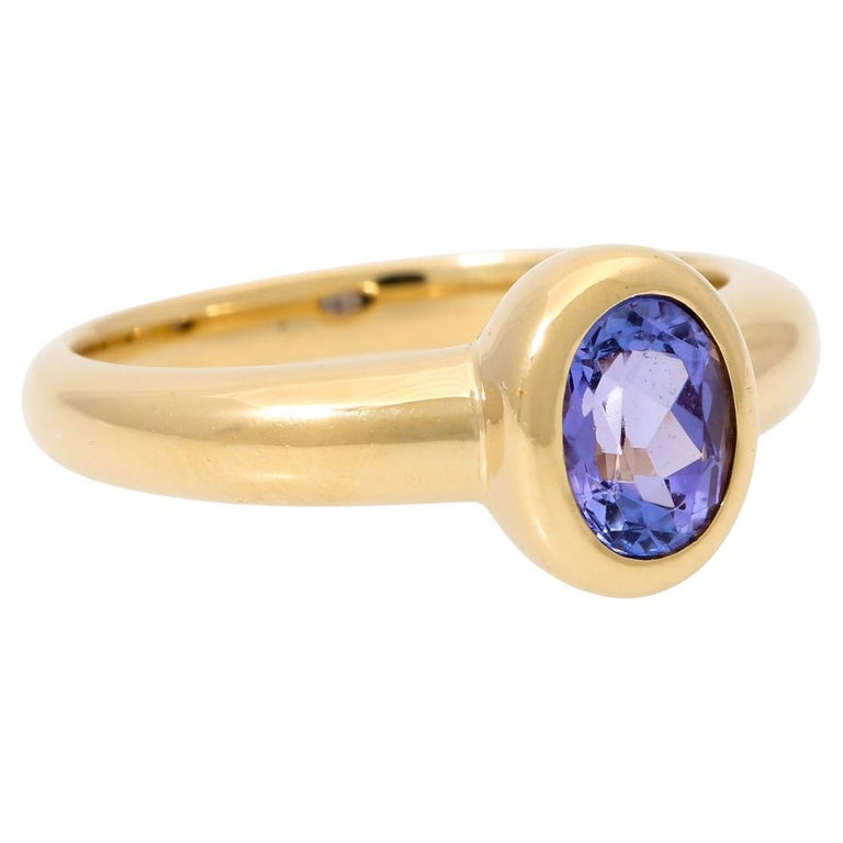 Leyser Ring Mit Tansanit Ca. 1,5 Ct For Sale at 1stDibs
