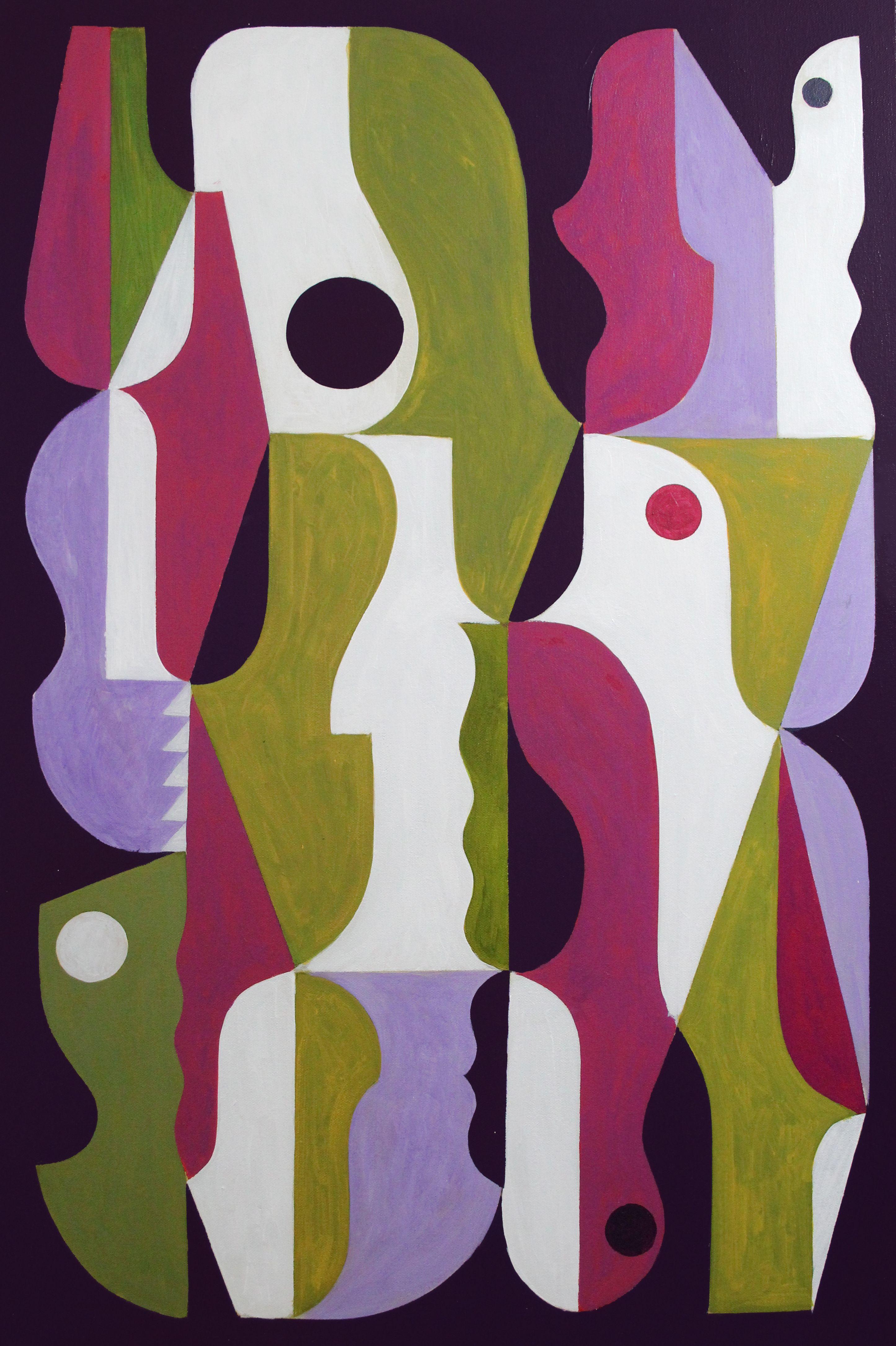 Liam Hennessy - Alcazar, Painting, Acrylic on Canvas at 1stDibs