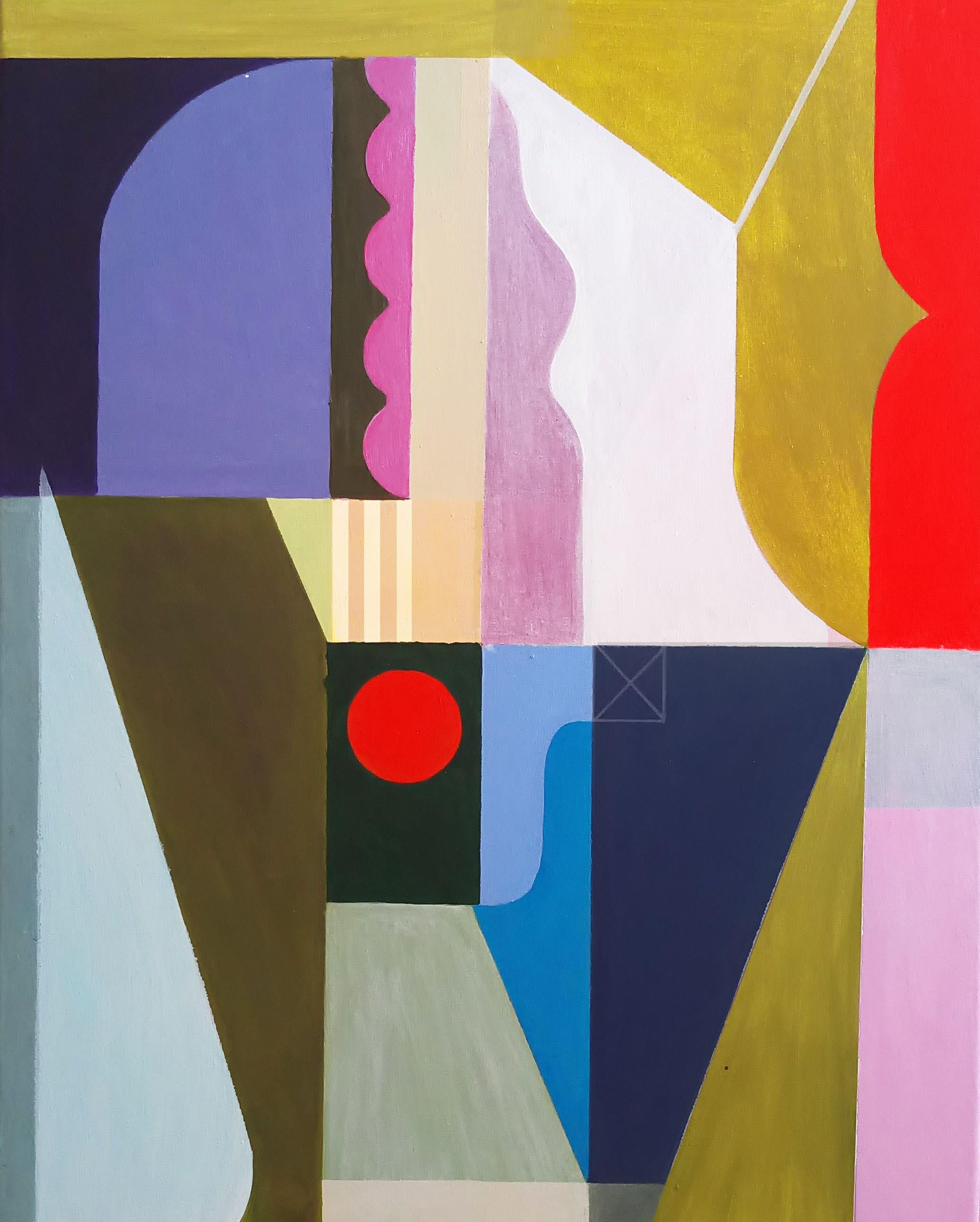 Liam Hennessy - Pod, Painting, Acrylic on Canvas For Sale at 1stDibs