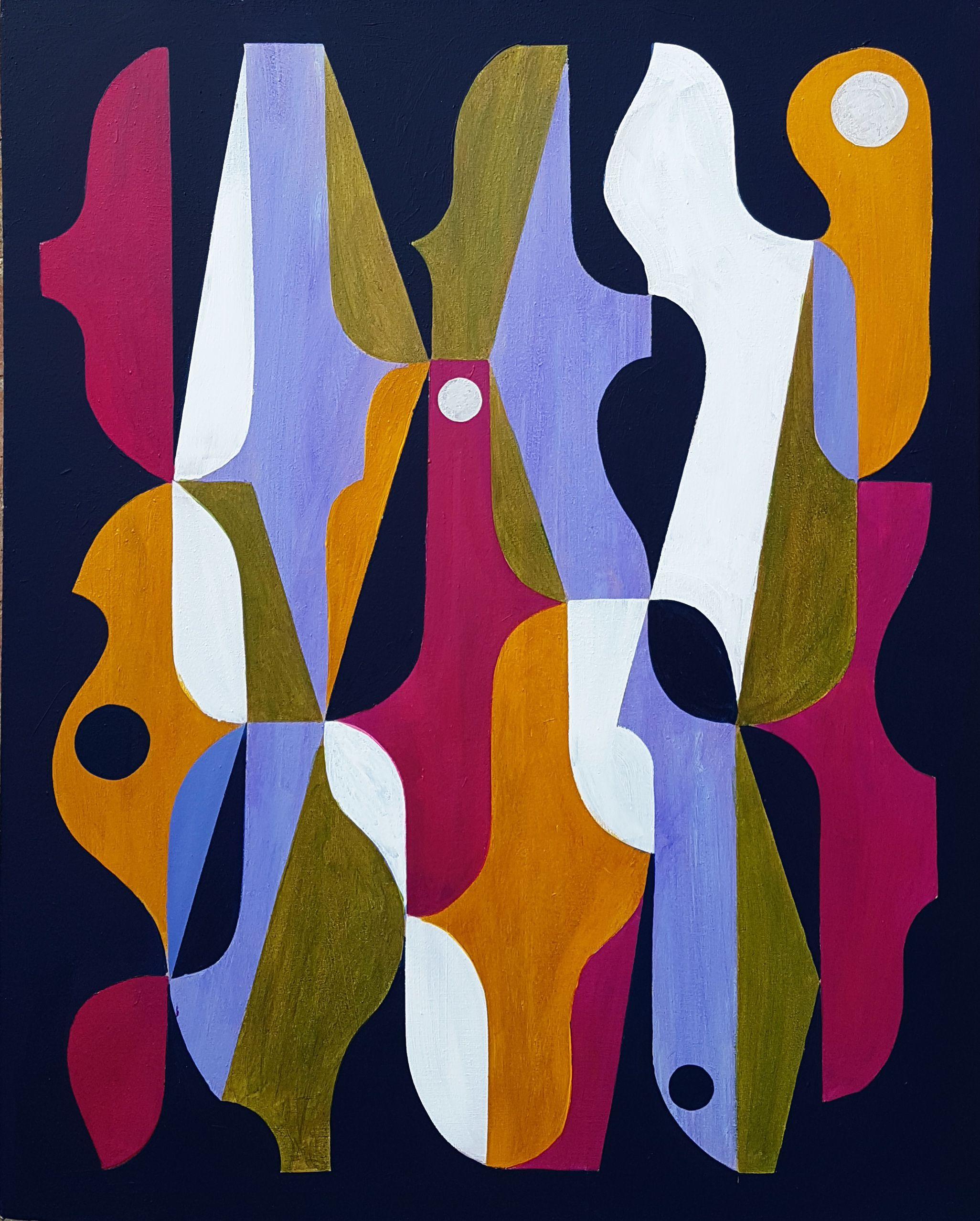 Liam Hennessy - Pod, Painting, Acrylic on Canvas For Sale at 1stDibs