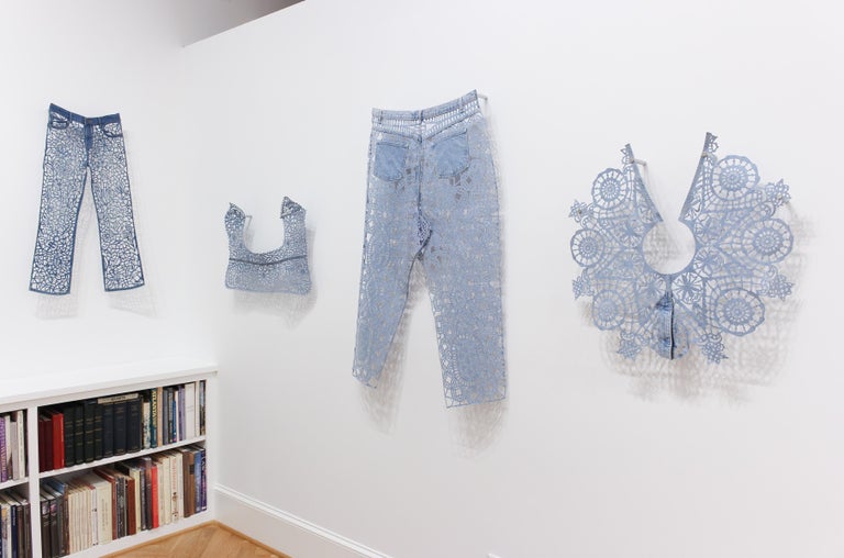 Libby Newell - 'Meticulously Distressed Denim Jeans, Life' - patterns ...