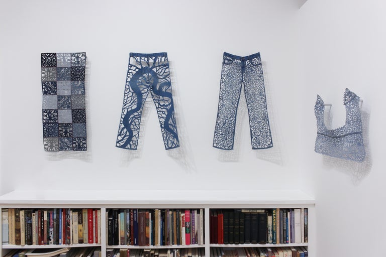 Libby Newell - 'Meticulously Distressed Denim, Patchwork' - patterns ...